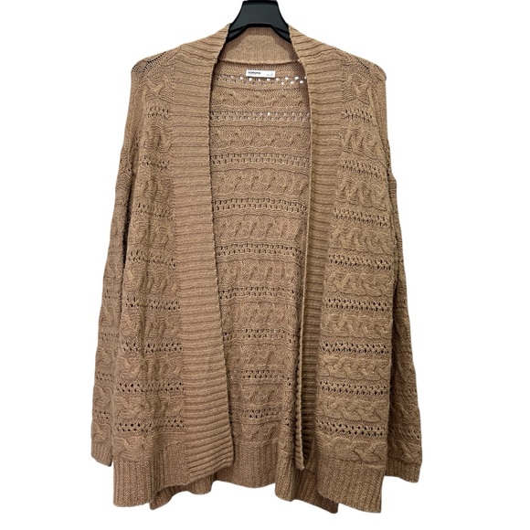 Sonoma | Sweaters | Sonoma Womens Tan Knit Cardigan Sweater Size Large ...